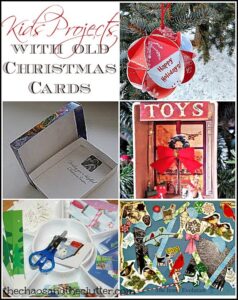 5 Things Kids Can Make with Old Christmas Cards