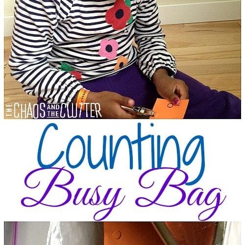 Sensory Busy Bags For Kids