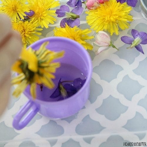 Nature Inspired Spring Sensory Soup