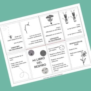 Spanish Calm Down Printables for Kids - The Chaos and the Clutter