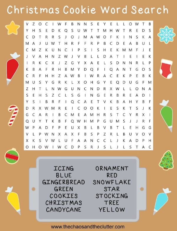 Free Christmas Printable Games For Kids Free Christmas Printable Games For Kids