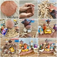 Nativity Playdough Invitation to Play