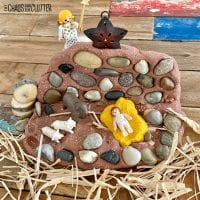 Nativity Playdough Invitation to Play