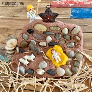 Nativity Playdough Invitation to Play
