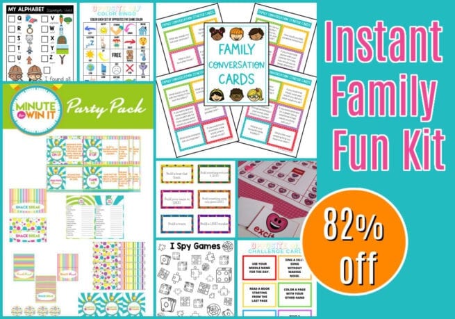 Instant Family Fun Kit Special Offer - The Chaos and the Clutter