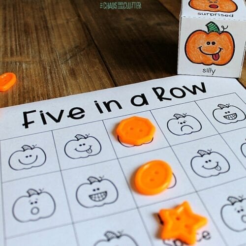 Pumpkin Emotions Game