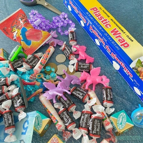 Saran Wrap Ball Party Game